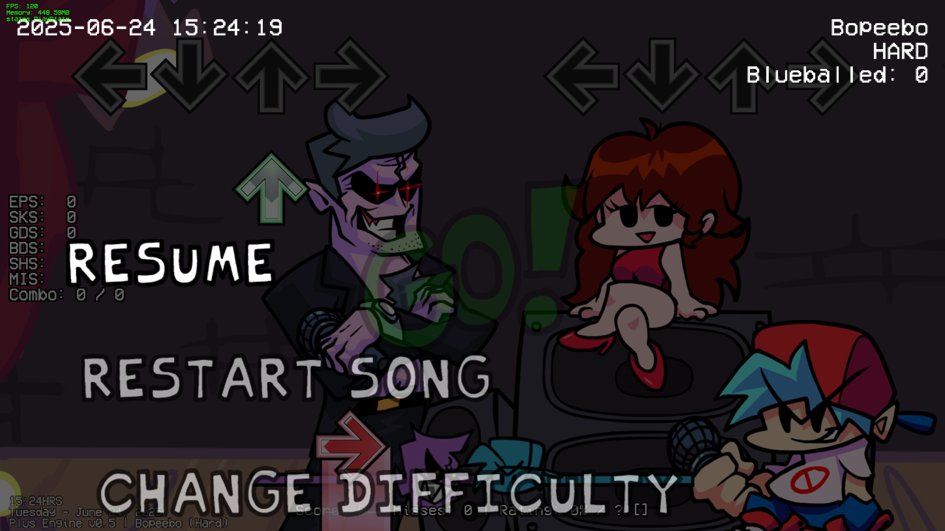 Plus Engine Mod for Friday Night Funkin' | FNF Mods