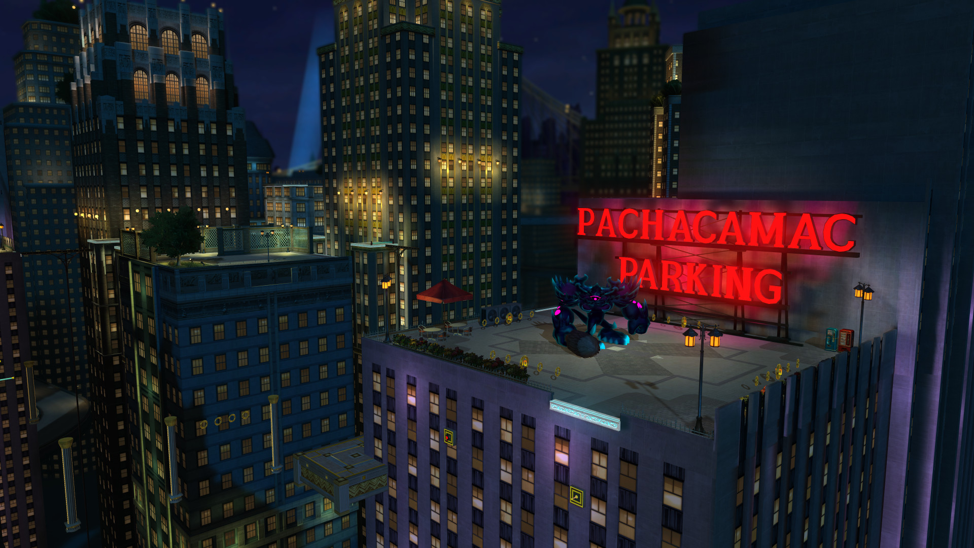 Skyscraper Scamper Night Act 1 Complete (X360) Mod for Sonic Unleashed ...
