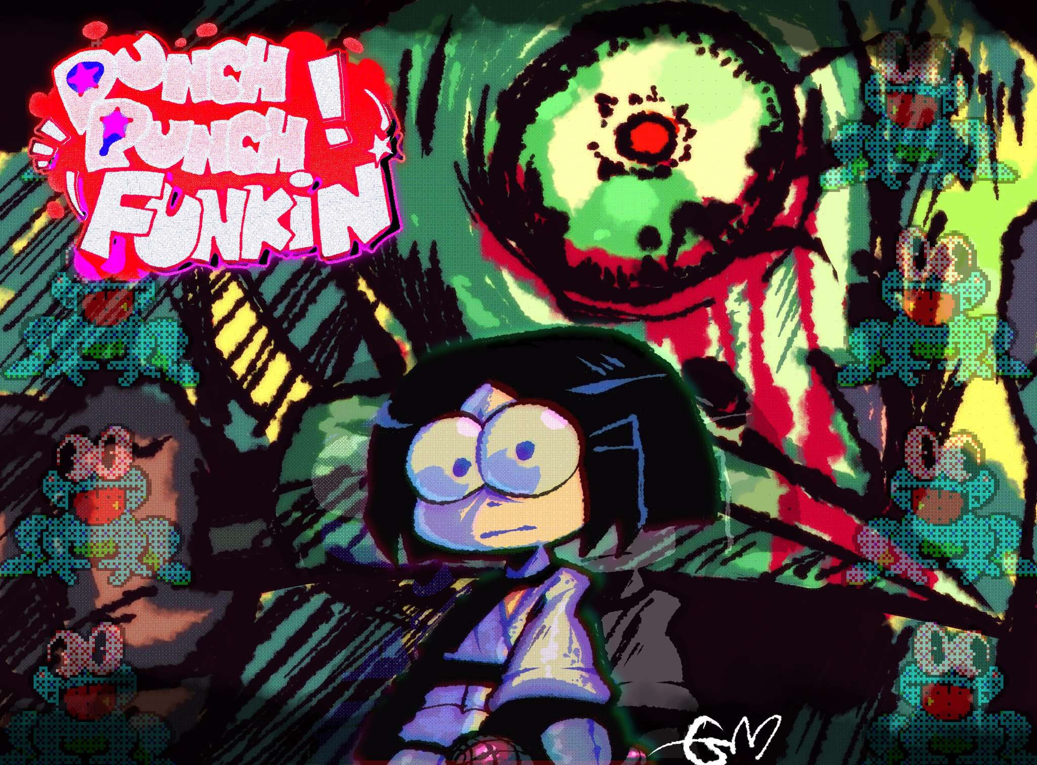 PUNCH PUNCH FUNKIN' [DEMO] Mod for Friday Night Funkin' | FNF Mods