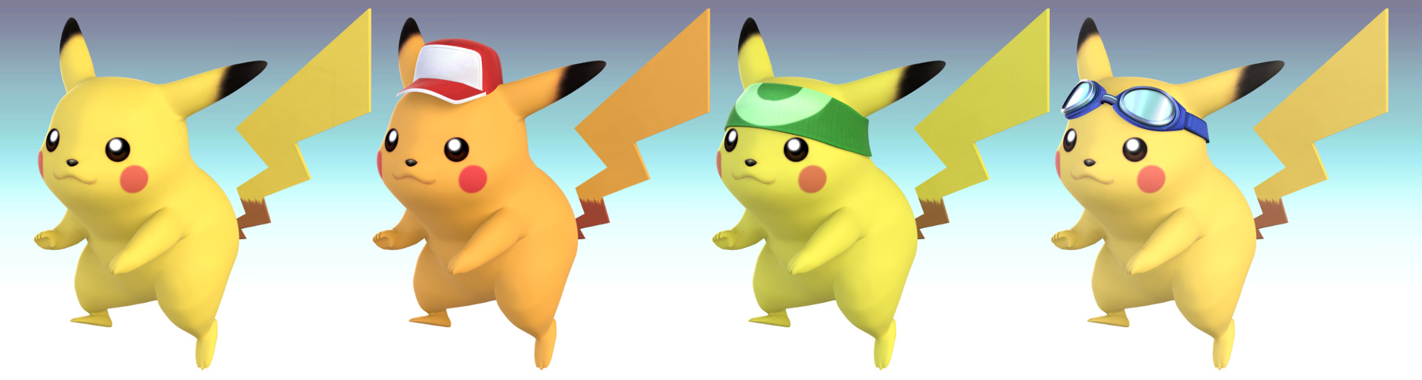Brawl Pikachu Pose Cosmetic Pack Mod for Super Smash Bros. Brawl ...