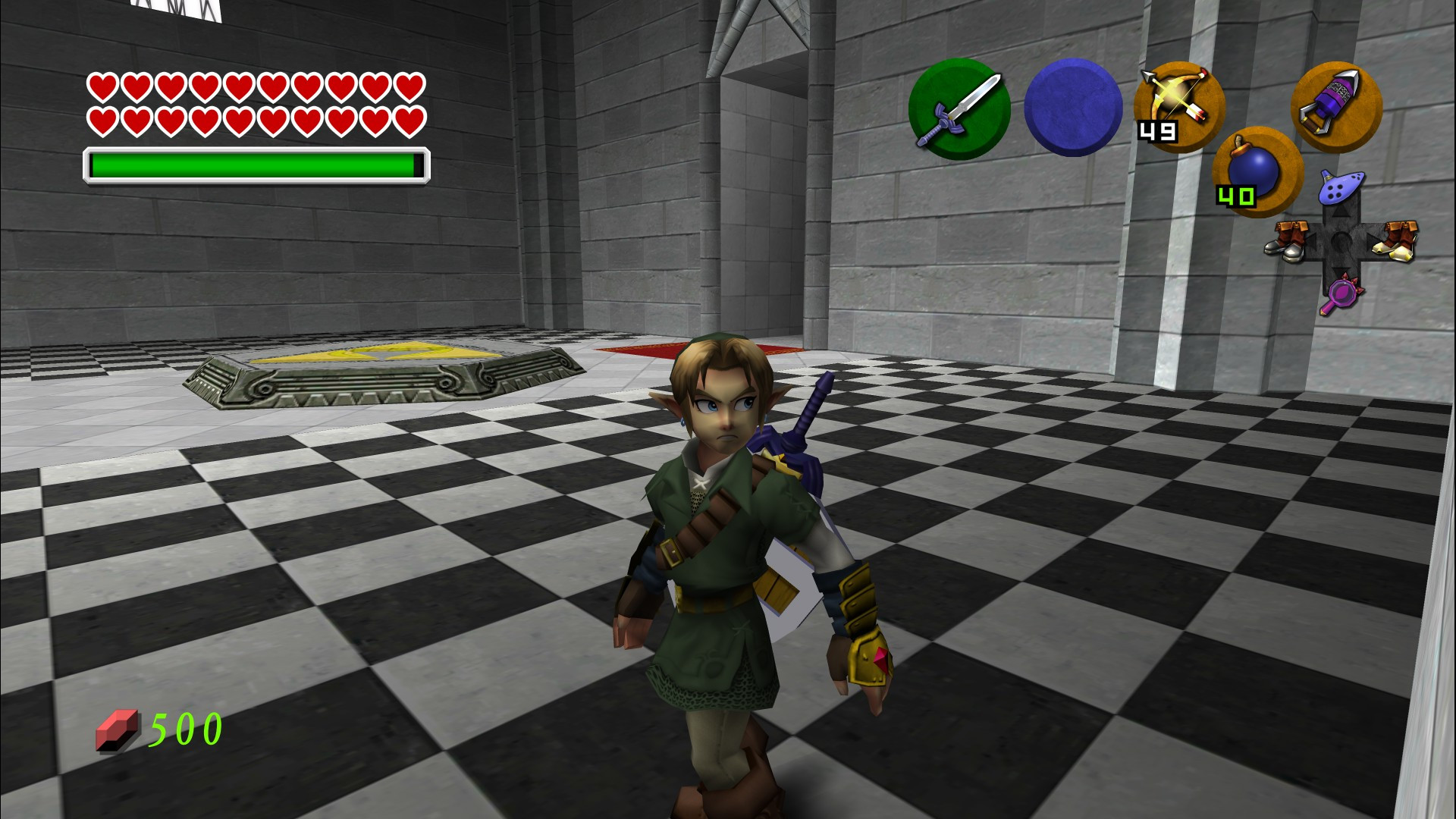 Twilight Princess Skin for Enhanced 3DS Link Mod for Ship of Harkinian ...