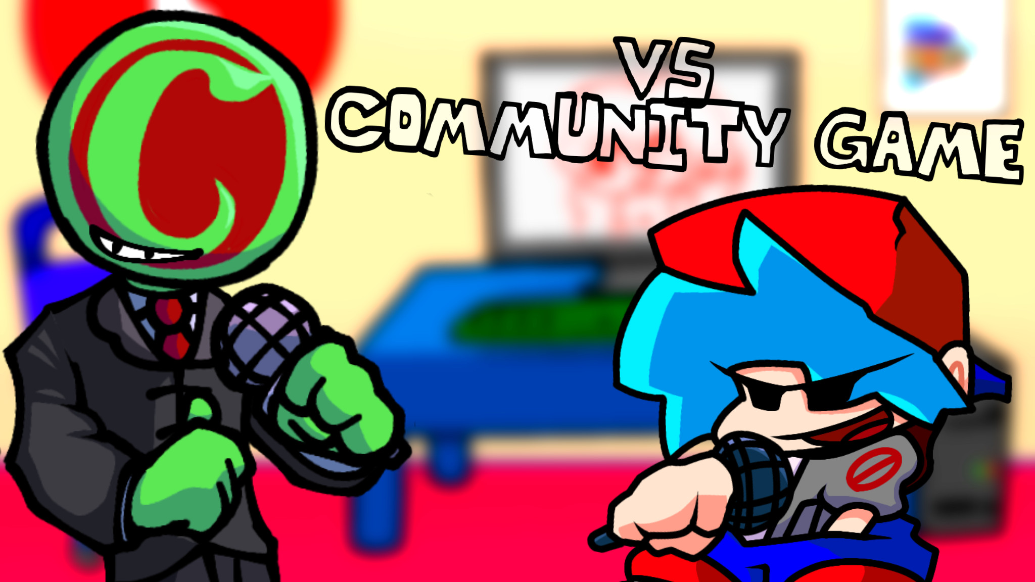 FNF Community Funkin Demo - (Vs Community Game) Mod for Friday Night Funkin' | FNF Mods