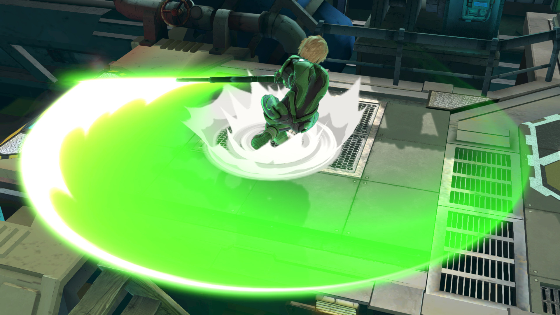 Green Lantern Shulk Mod for Super Smash Bros. Ultimate | SSBU Mods