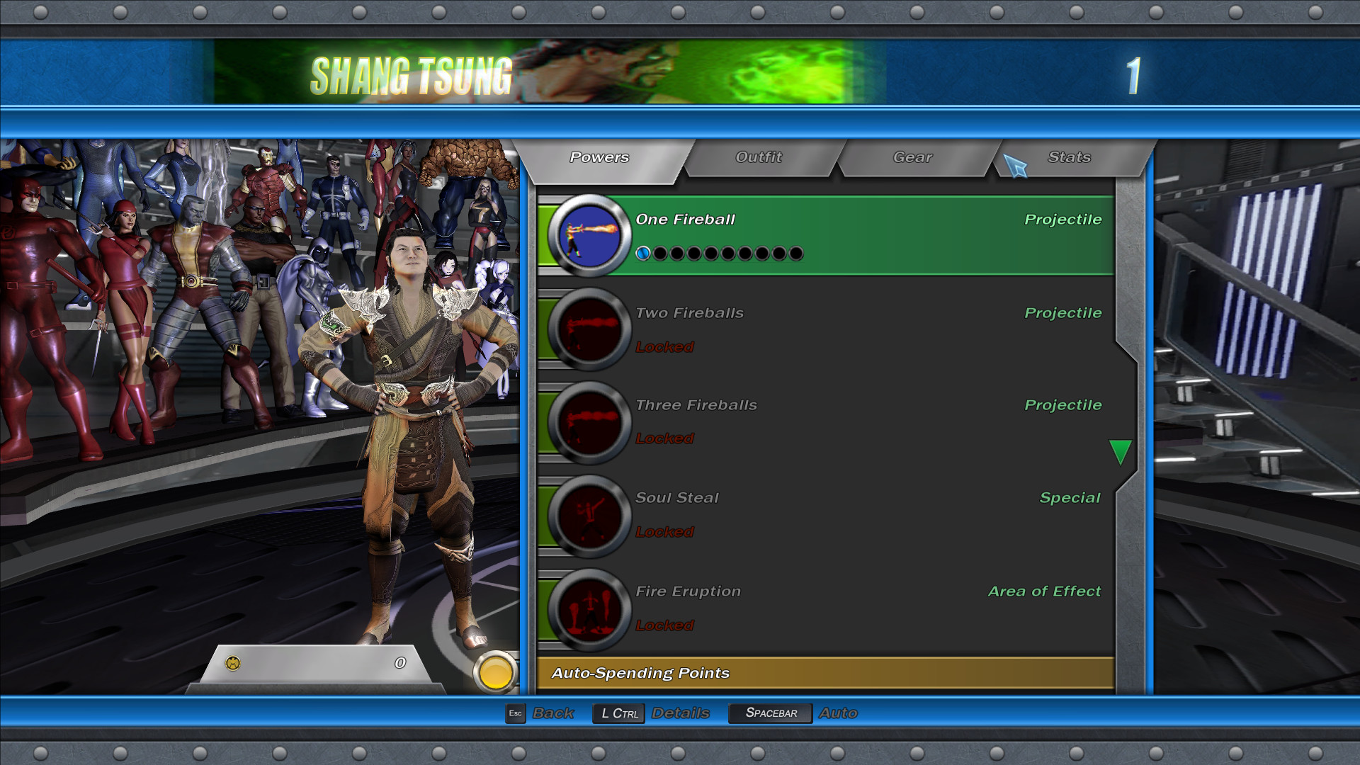 Shang Tsung - Mortal Kombat 1 Mod for Marvel: Ultimate Alliance | MUA Mods