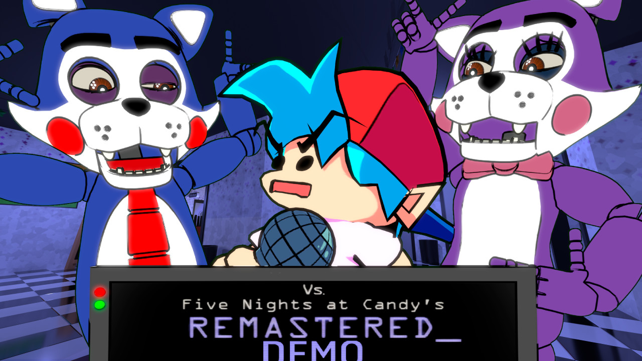 Vs. Five Night at Candy's REMASTERED [DEMO] Mod for Friday Night Funkin ...