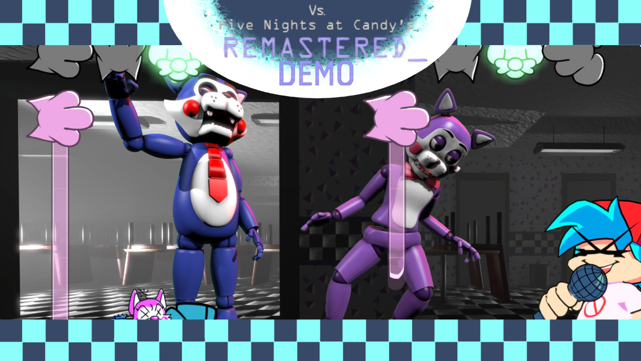 Vs. Five Night at Candy's REMASTERED [DEMO] Mod for Friday Night Funkin ...