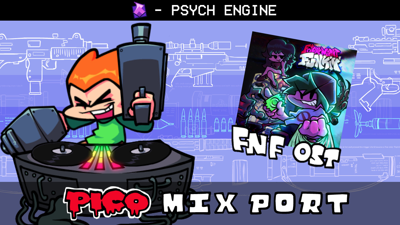 Pico Mix Psych Port Mod for Friday Night Funkin' | FNF Mods