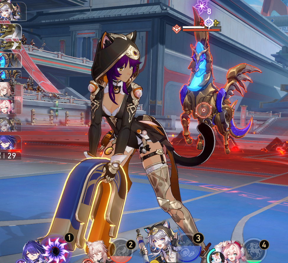 Cipher Yoruichi recolor Mod for Honkai Star Rail | HSR Mods