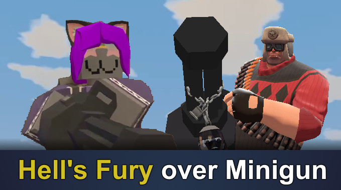 Hell's Fury Minigun Mod for Team Fortress 2 | TF2 Mods