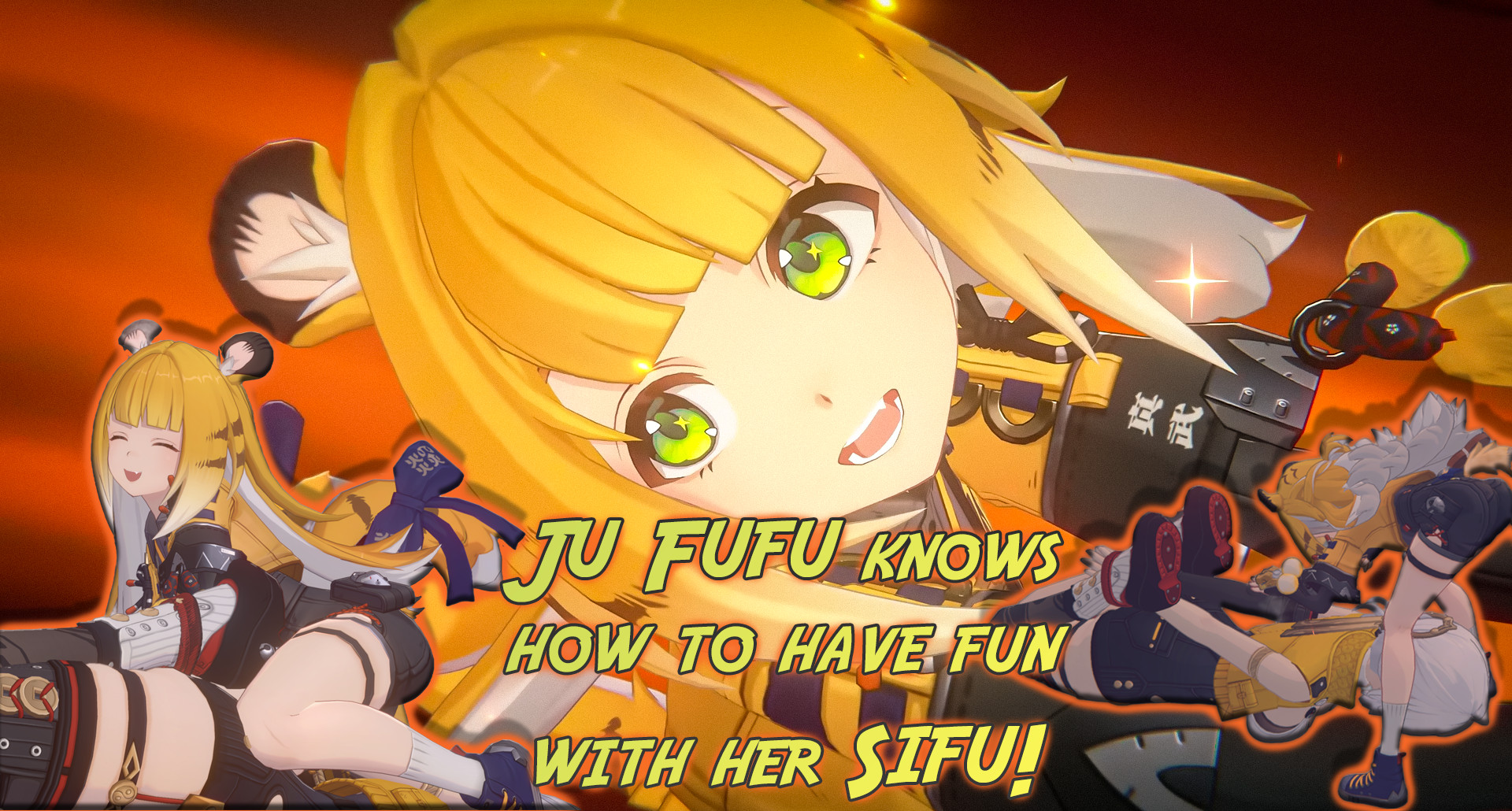 Ju Fufu knows how to have fun with her Sifu! Mod for Zenless Zone Zero ...