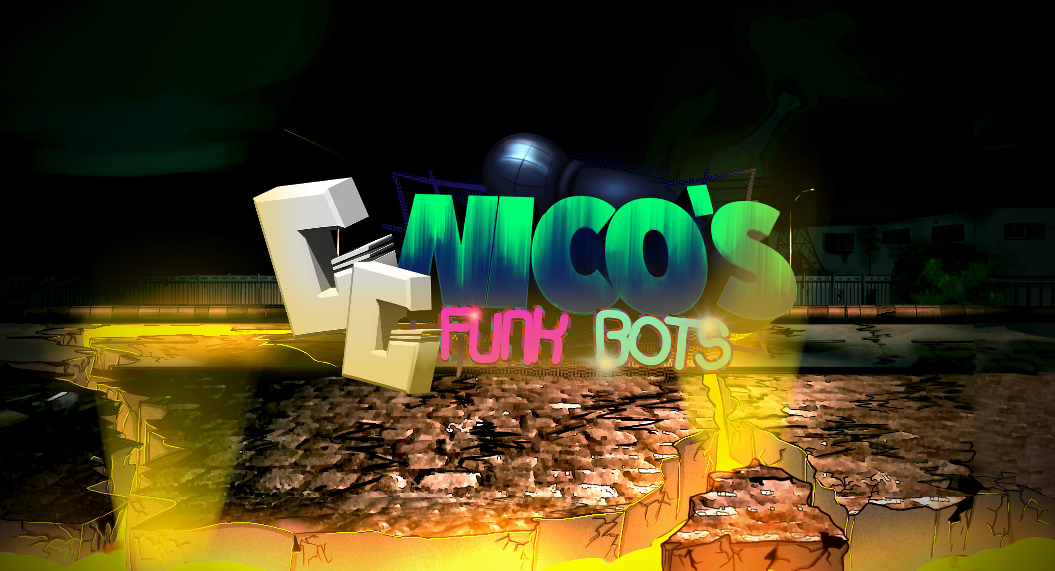 Nico's Funkbots By GGGardian Mod for Friday Night Funkin' | FNF Mods