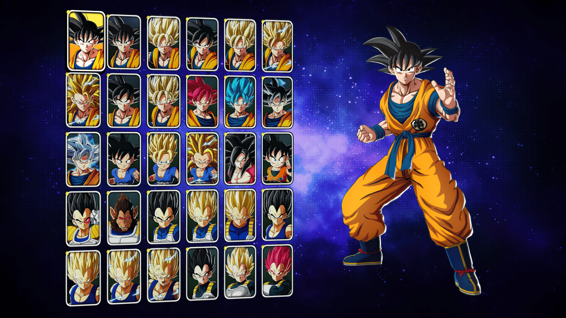 Character Selection Screen Revamped Mod for Dragon Ball: Sparking! ZERO | DBSZ Mods