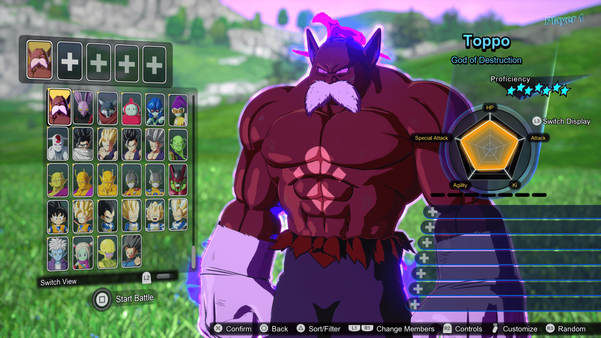 Character Selection Screen Revamped Mod for Dragon Ball: Sparking! ZERO ...