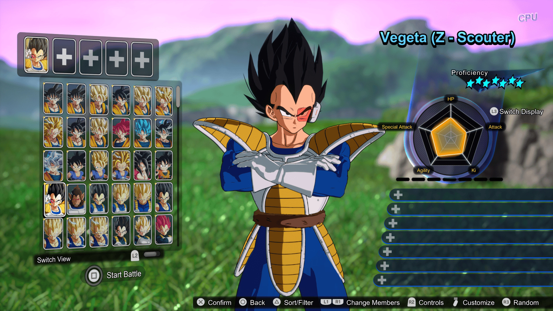 Character Selection Screen Revamped Mod for Dragon Ball: Sparking! ZERO ...