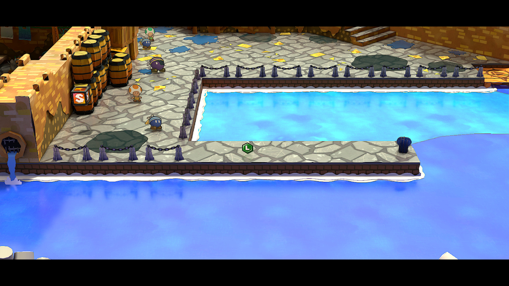 W, L and Gold Emblems at the start Mod for Paper Mario: The Thousand ...