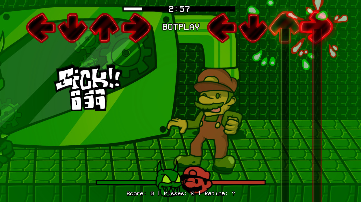 Xara's Ink Bowser and Ink Mario Sprites Mod for Friday Night Funkin ...