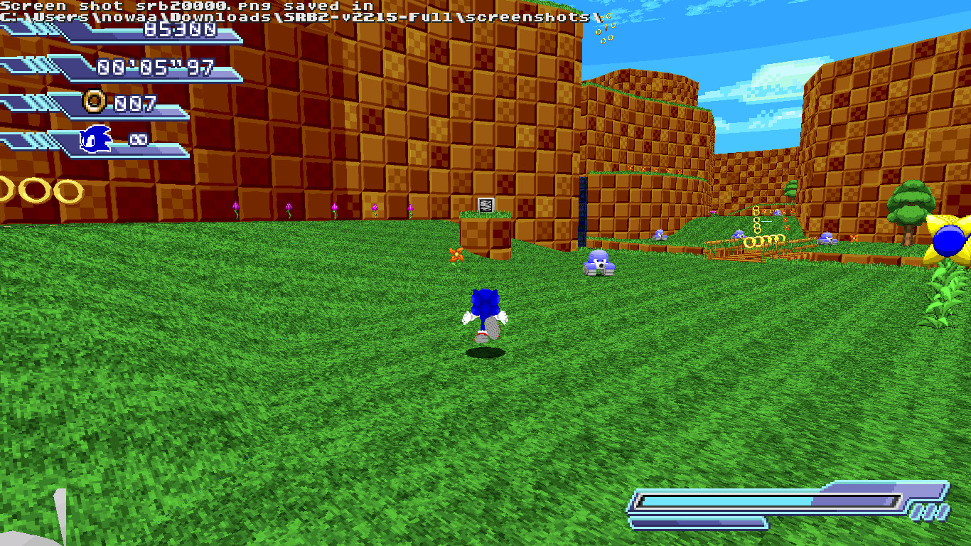 colors sonic model Mod for Sonic Robo Blast 2 | SRB2 Mods