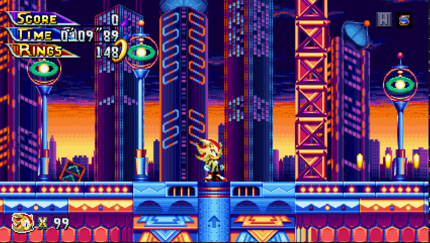Remixed Modern Shadow (from Sonic Remixed) Mod for Sonic Mania | SM Mods