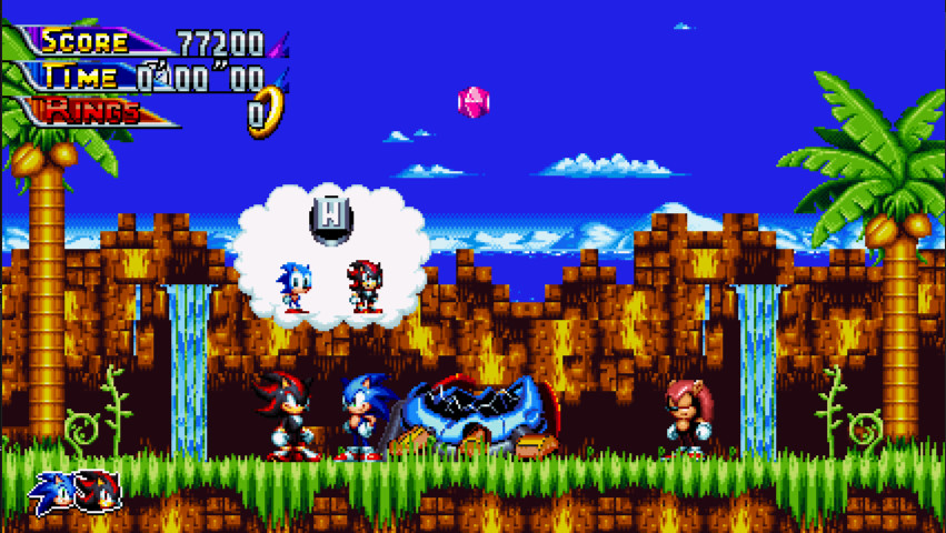 Remixed Modern Shadow (from Sonic Remixed) Mod for Sonic Mania | SM Mods