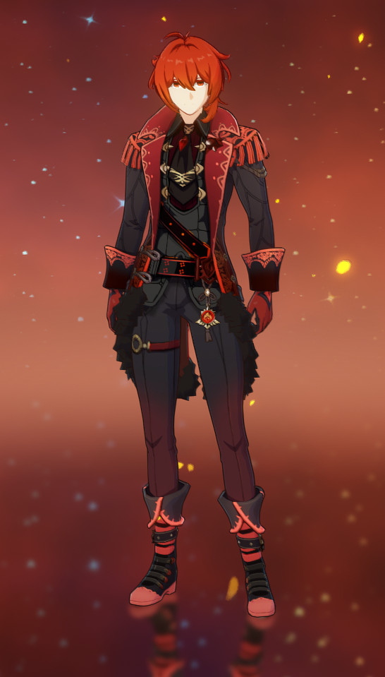 Diluc Darknight Hero REWORKED Mod for Genshin Impact | GI Mods