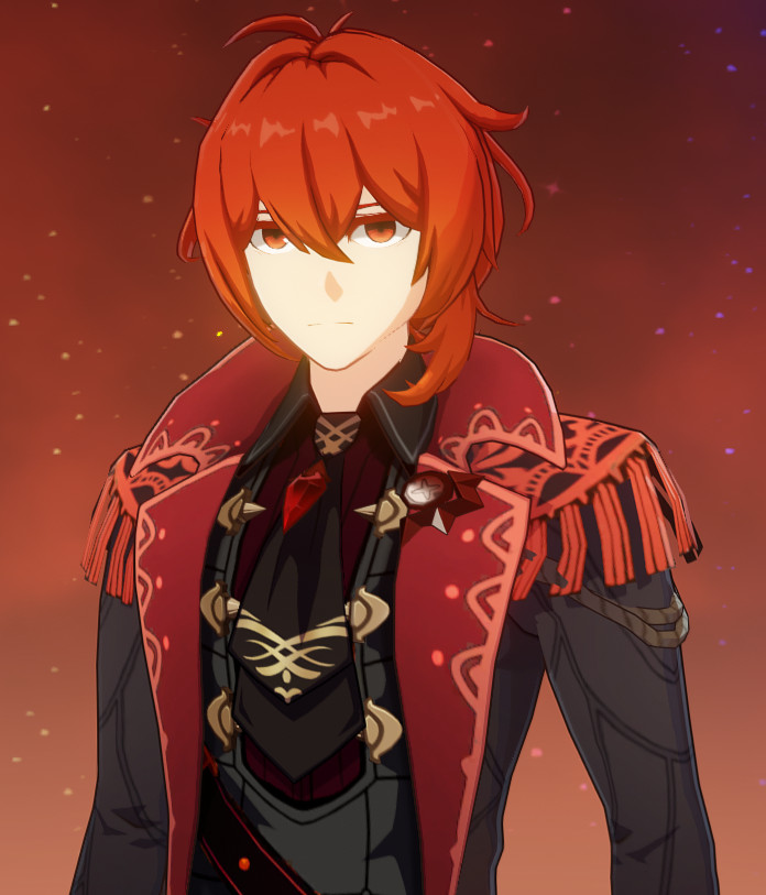 Diluc Darknight Hero REWORKED Mod for Genshin Impact | GI Mods