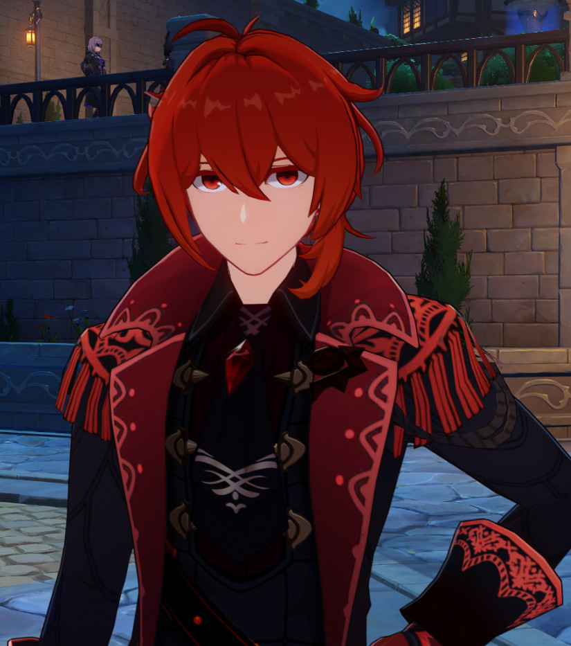 Diluc Darknight Hero REWORKED Mod for Genshin Impact | GI Mods