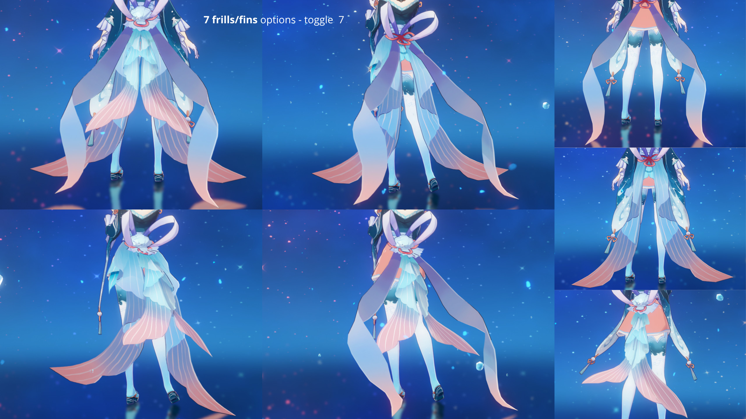 Kokomi Redesign: Canon Kokomi x Beta/Mimi mashup Mod for Genshin Impact ...