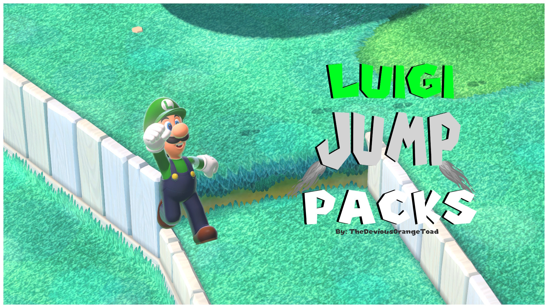 Luigi Jump Packs Mod for Super Mario 3D World + Bowser's Fury | SM3DW+BF Mods