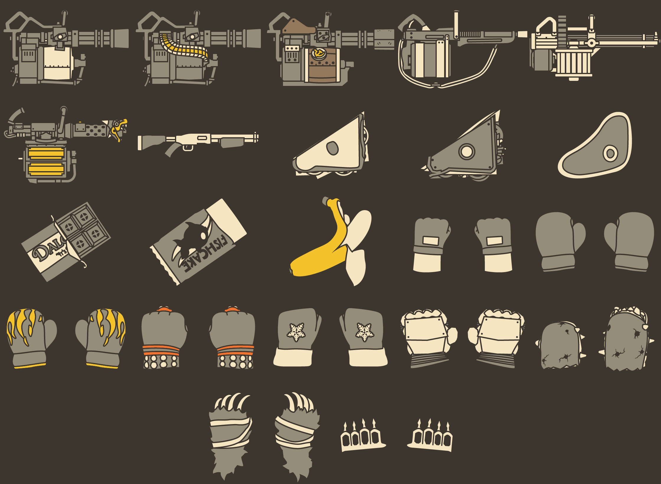 2D Item Icons: Remastered [+Action items!] Mod for Team Fortress 2 ...