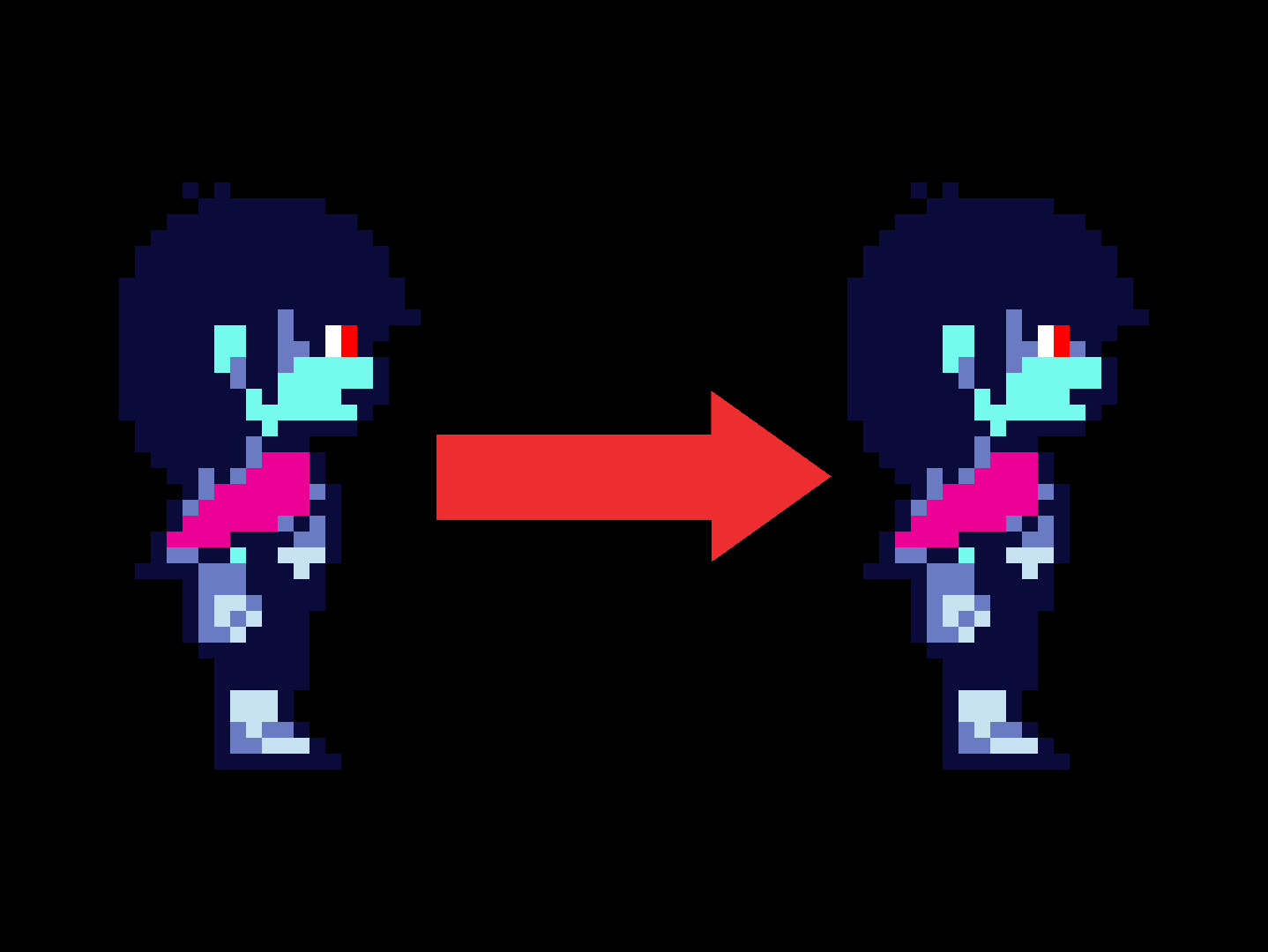 Kris with Eyes (Full Release Compatible) Mod for Deltarune | DR Mods