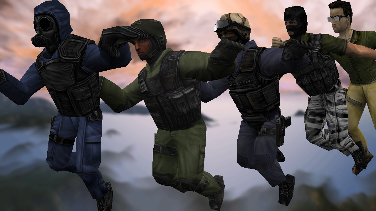 CS 1.0 Styled Player models Mod for Counter-Strike 1.6 | CS1.6 Mods
