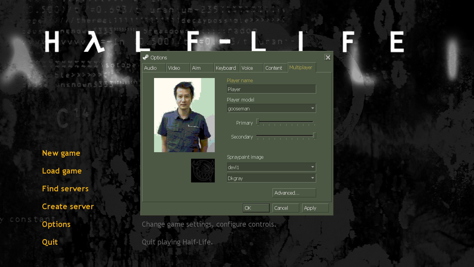 Gooseman Mod for Half-Life | HL Mods