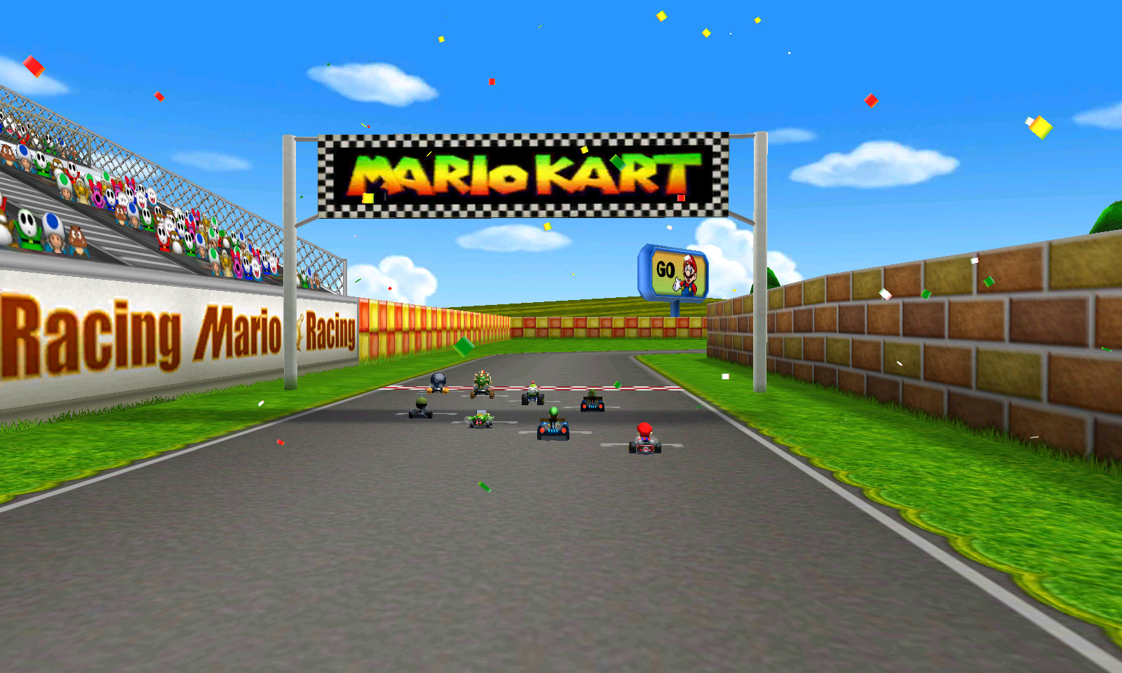 N64 Mario Raceway Mod for Mario Kart 7 | MK7 Mods