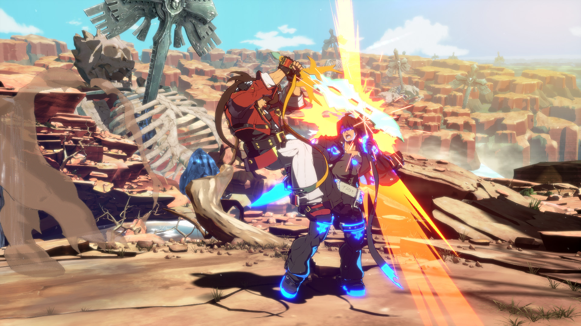 Terra Blade over Sol's Weapon Mod for GUILTY GEAR -STRIVE- | GGST Mods