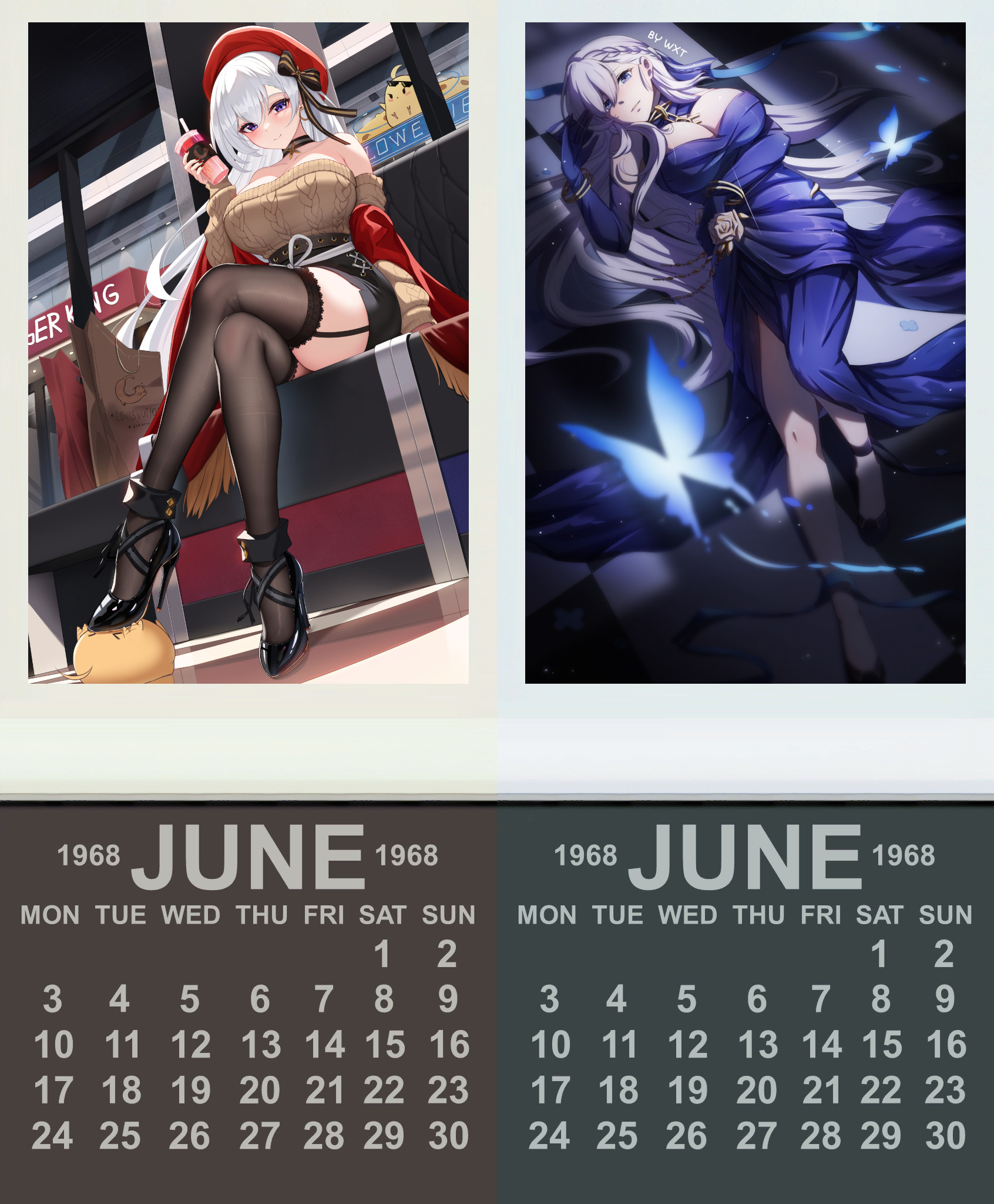 Azur Lane Belfast calendars Mod for Team Fortress 2 | TF2 Mods