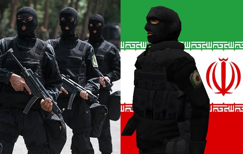 Iranian Police (NOPO) Mod for Counter-Strike 1.6 | CS1.6 Mods
