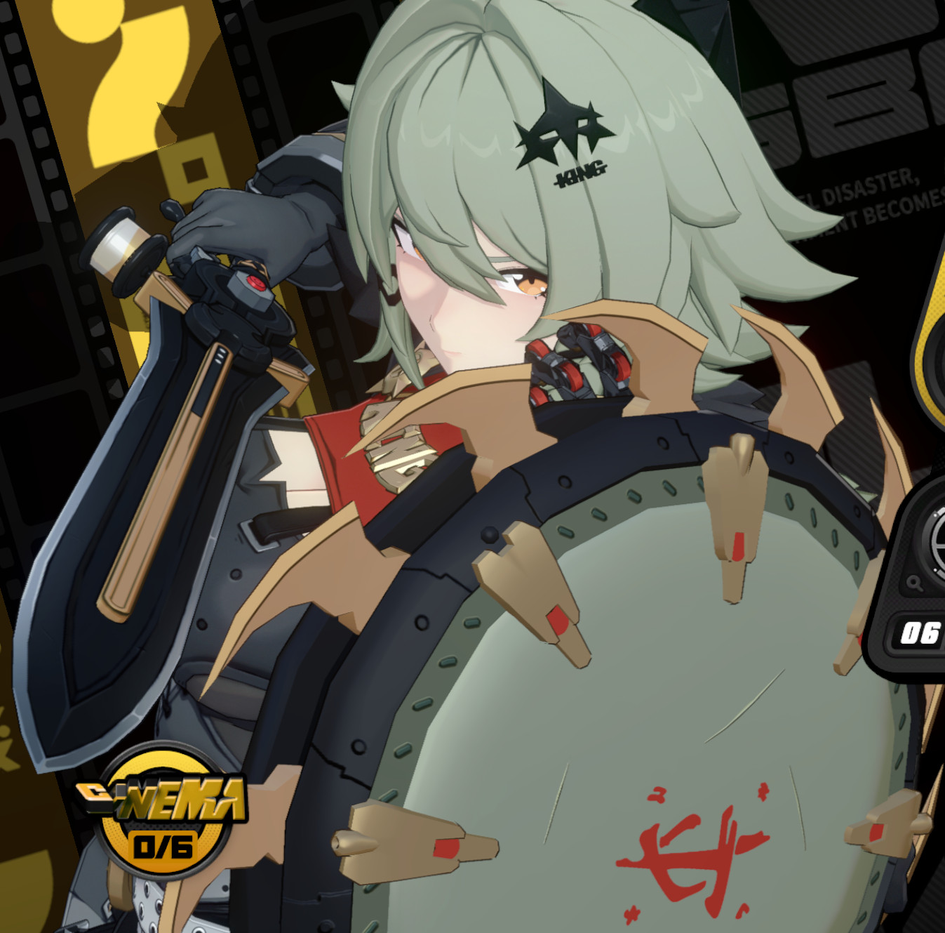 Caesar Colored DOOM Shield Mod for Zenless Zone Zero | ZZZ Mods