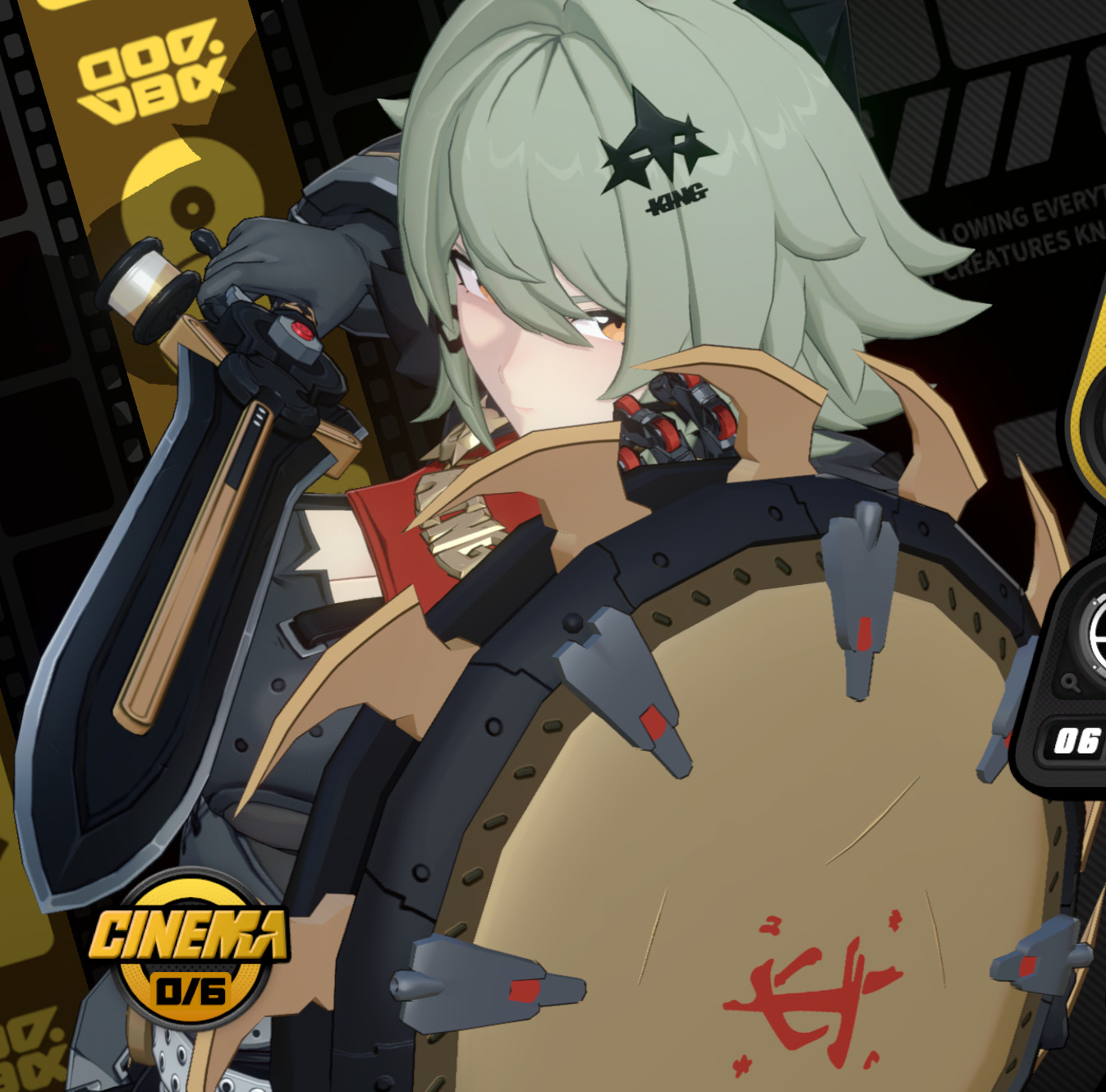 Caesar Colored DOOM Shield Mod for Zenless Zone Zero | ZZZ Mods