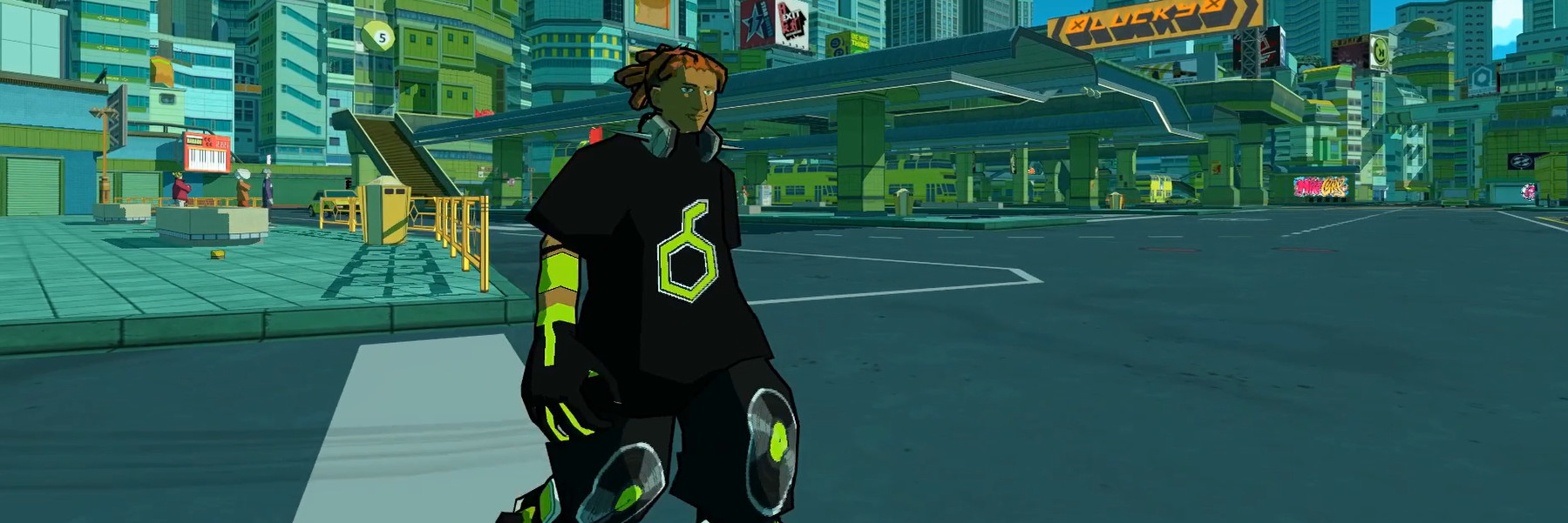 Young Felix and DJ Cyber Mod for Bomb Rush Cyberfunk | BRC Mods