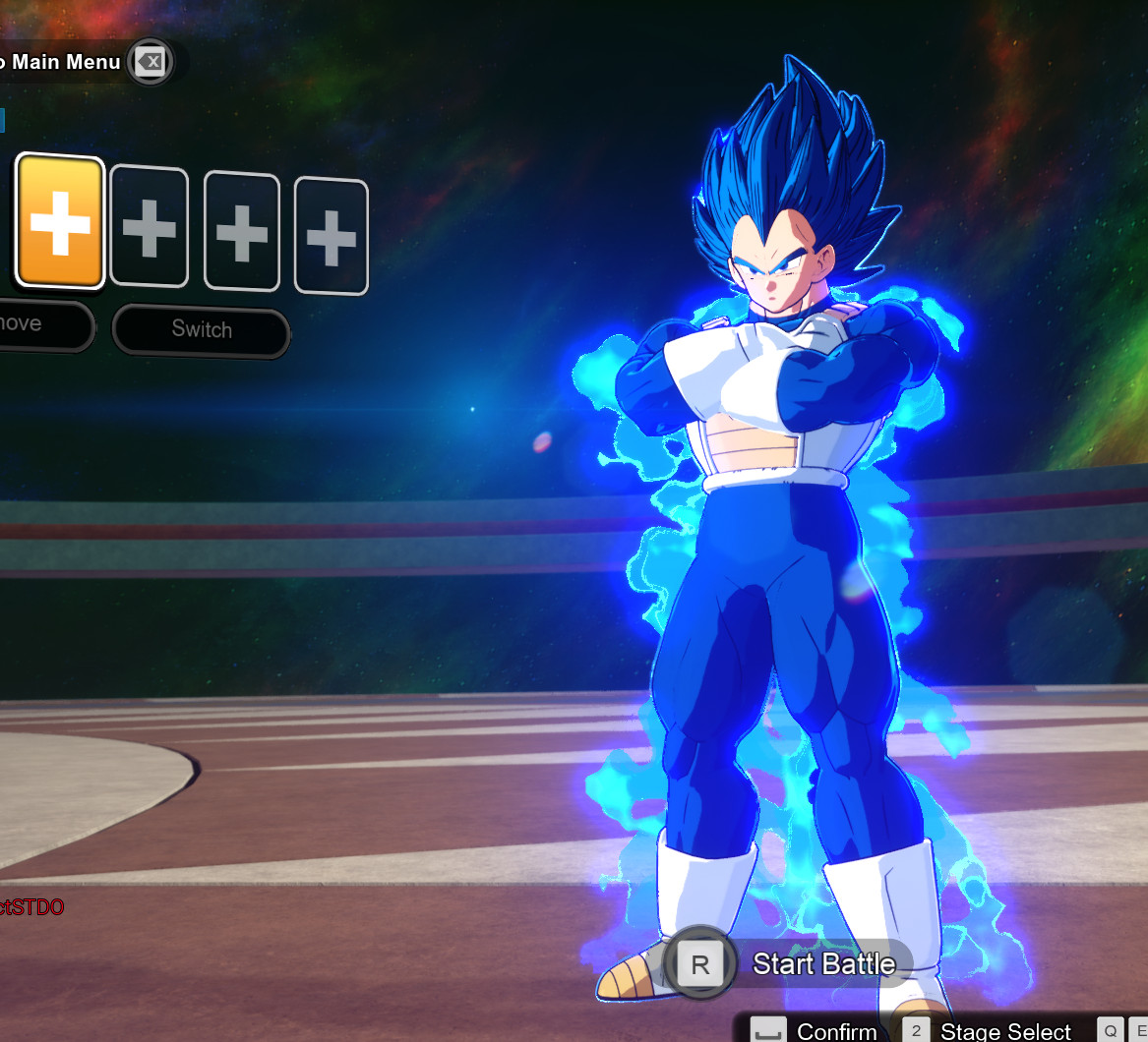 VEGETA SSBE - SLOT —(6 MOVES) Mod for Dragon Ball: Sparking! ZERO ...