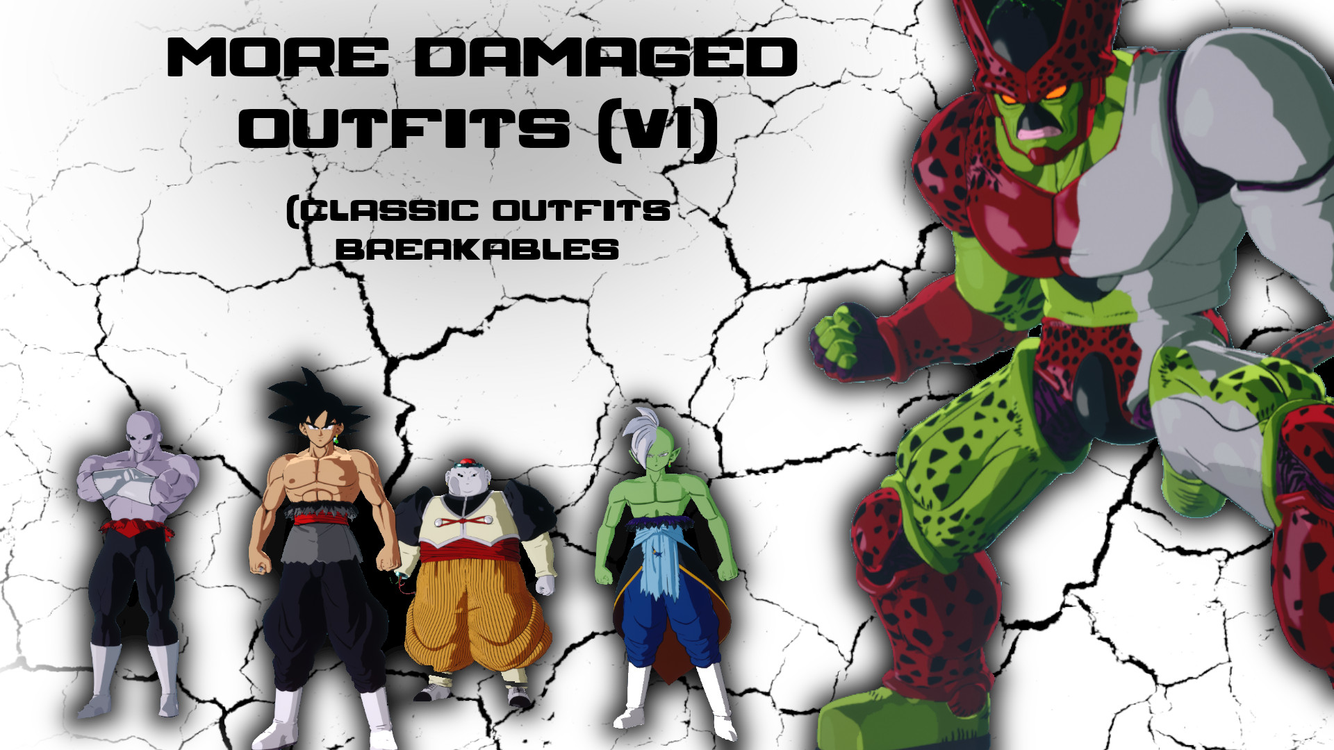 More Damaged Outfits Mod for Dragon Ball: Sparking! ZERO | DBSZ Mods