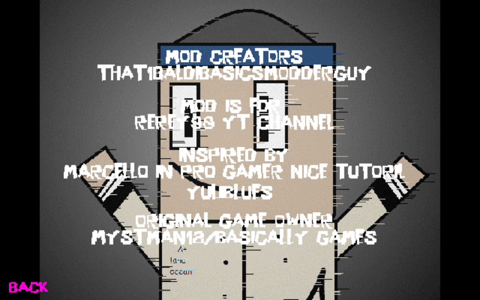 rerey in animation pro edit Mod for Baldi's Basics | Baldi Mods