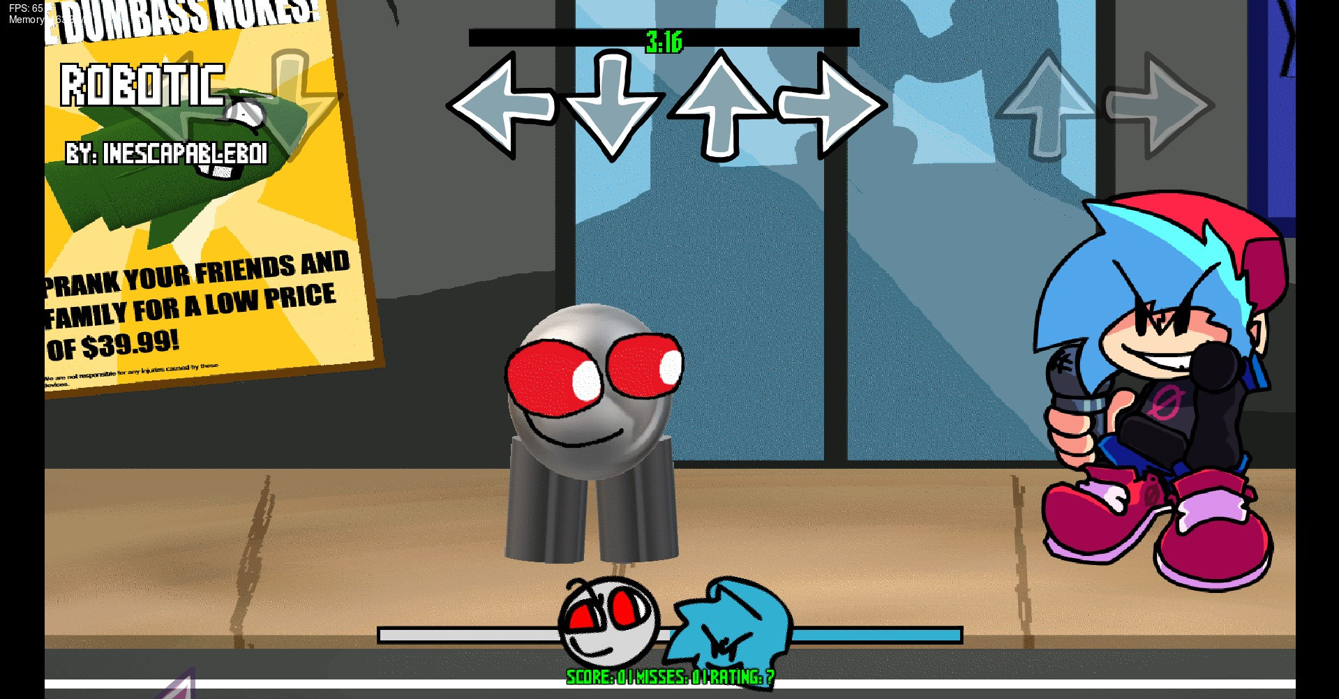 Inescapable Insanity Mod for Friday Night Funkin' | FNF Mods