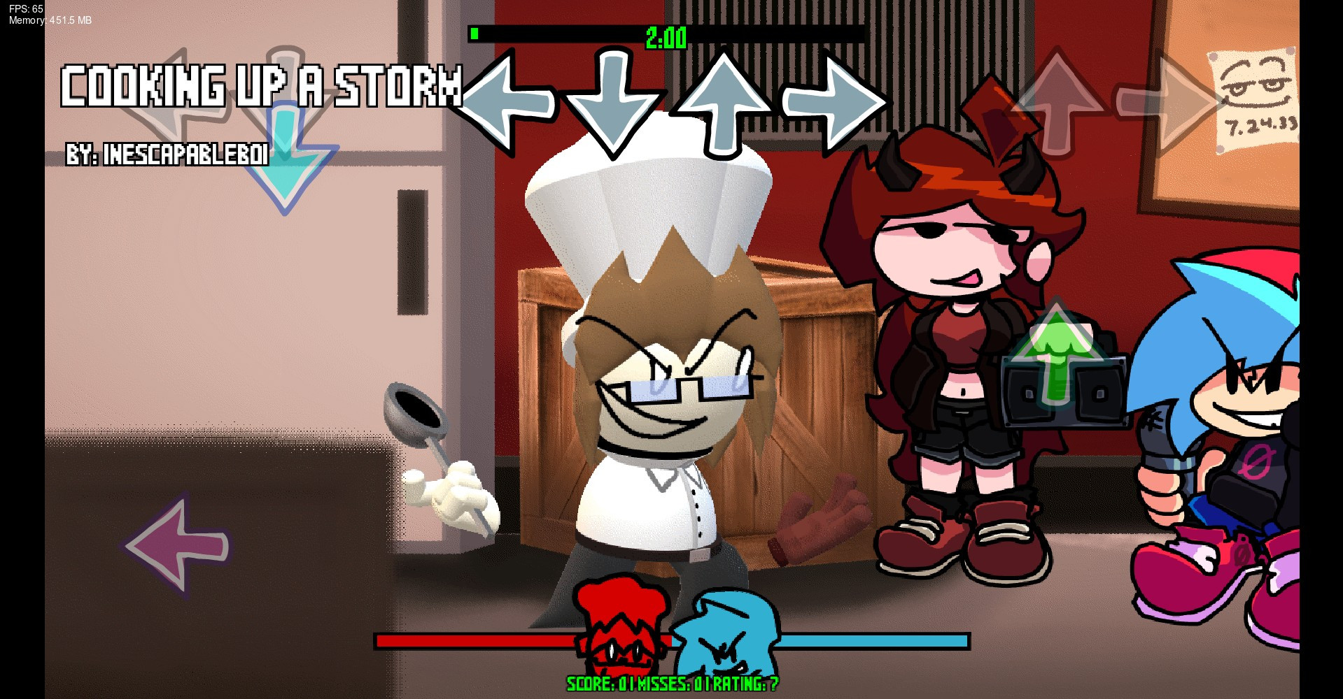 Inescapable Insanity Mod for Friday Night Funkin' | FNF Mods