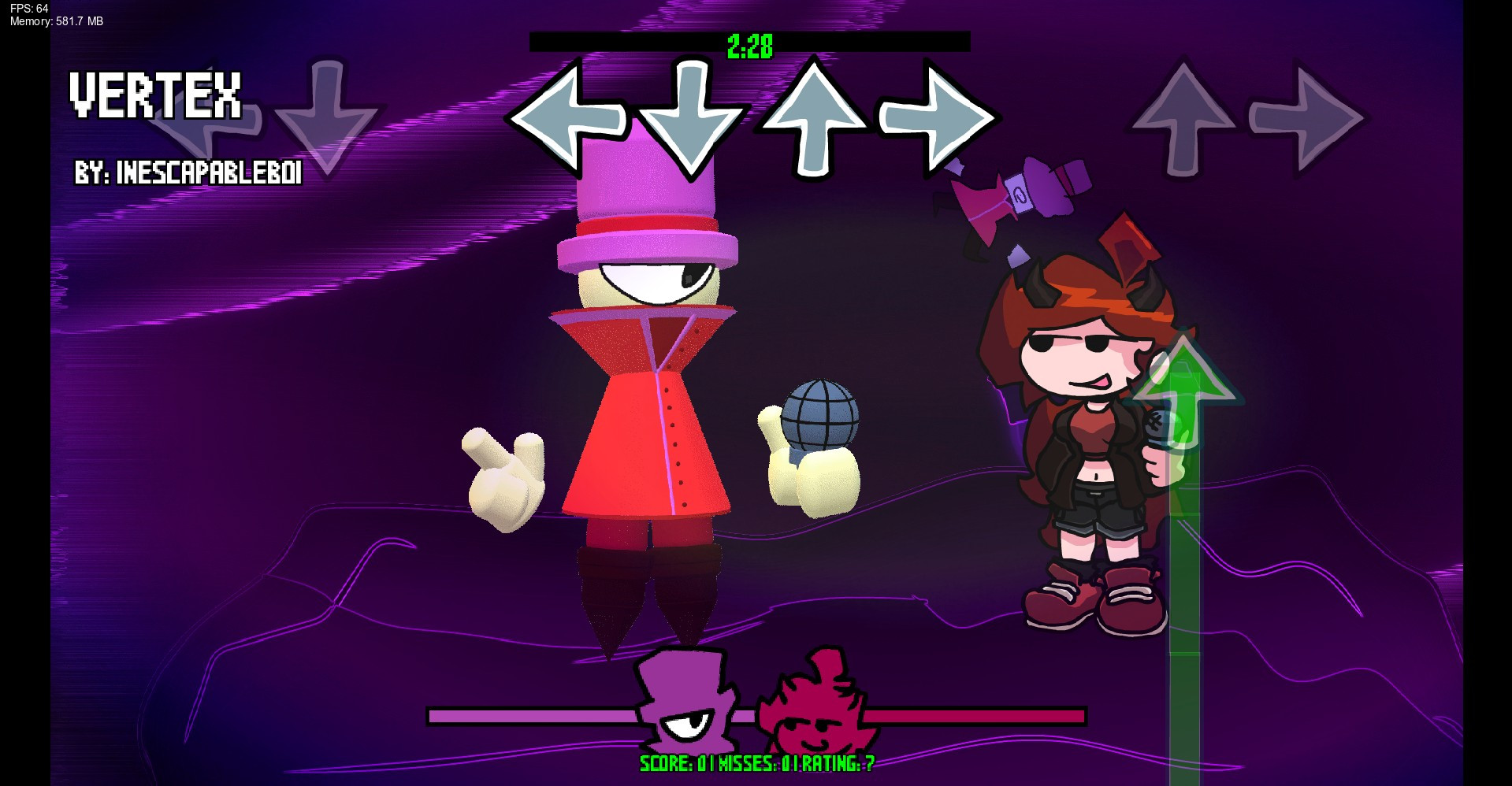 Inescapable Insanity Mod for Friday Night Funkin' | FNF Mods