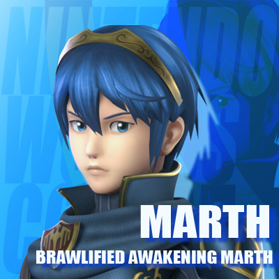 Brawlified Awakening Marth Mod for Super Smash Bros. Brawl | Brawl Mods