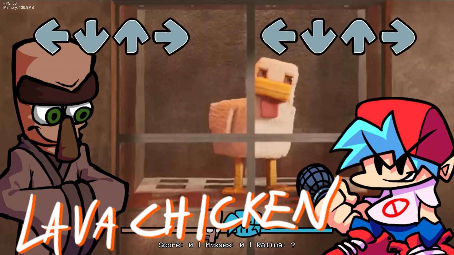 Friday Night Funkin' VS Lava Chicken - 1.21.7 MC Mod for Friday Night ...
