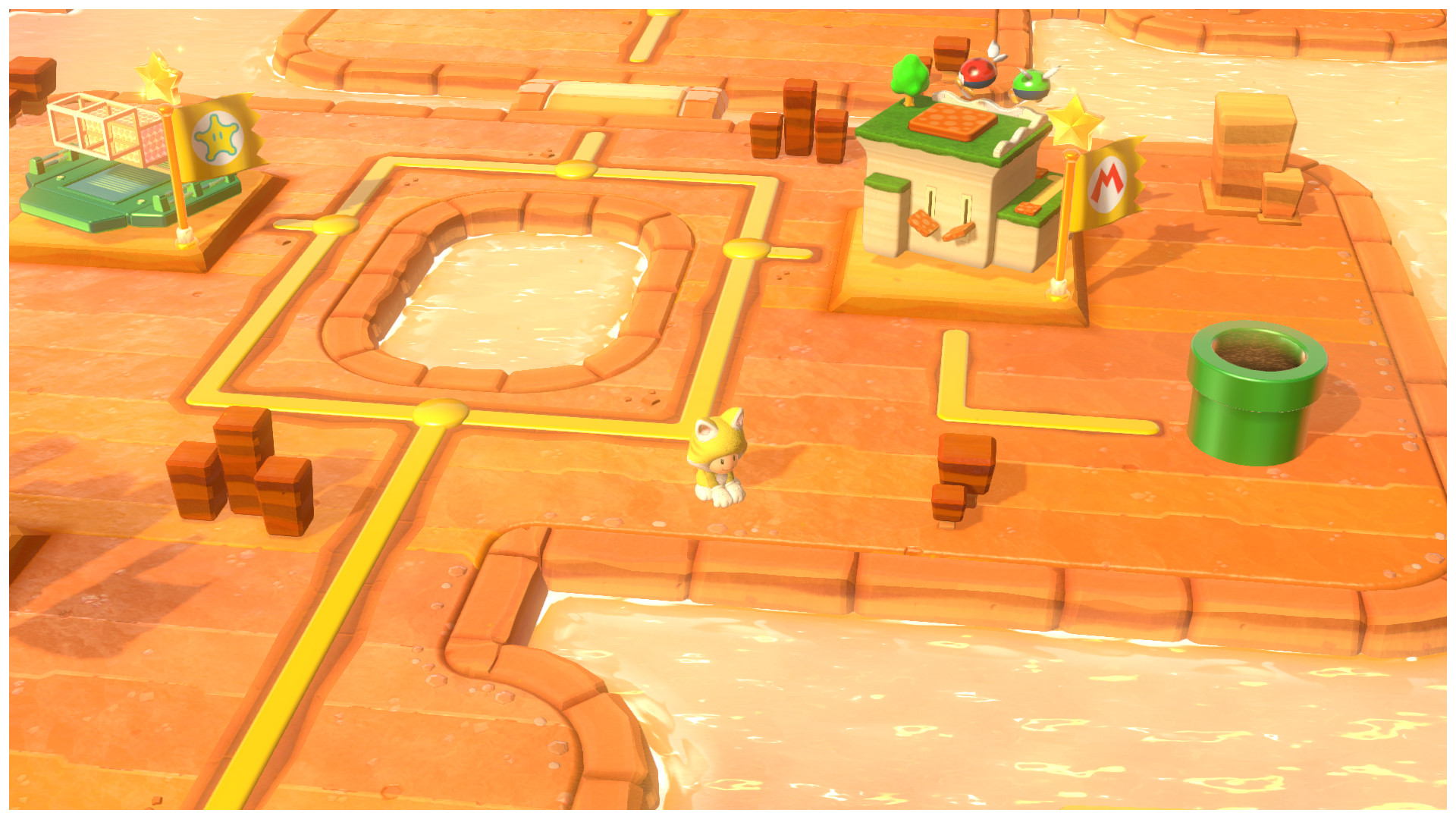 Yellow Toad (NSMBW) Mod for Super Mario 3D World + Bowser's Fury ...