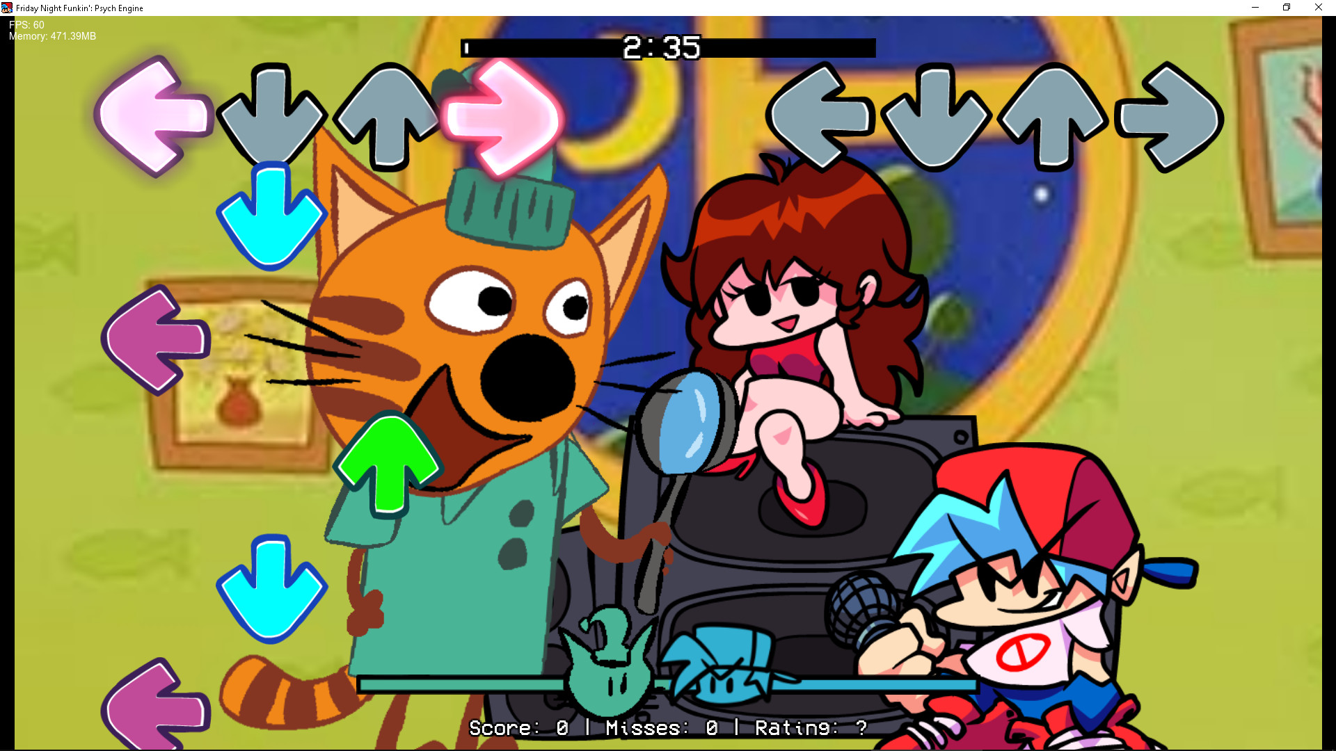 Vs. Kid-E-Cats Mod for Friday Night Funkin' | FNF Mods