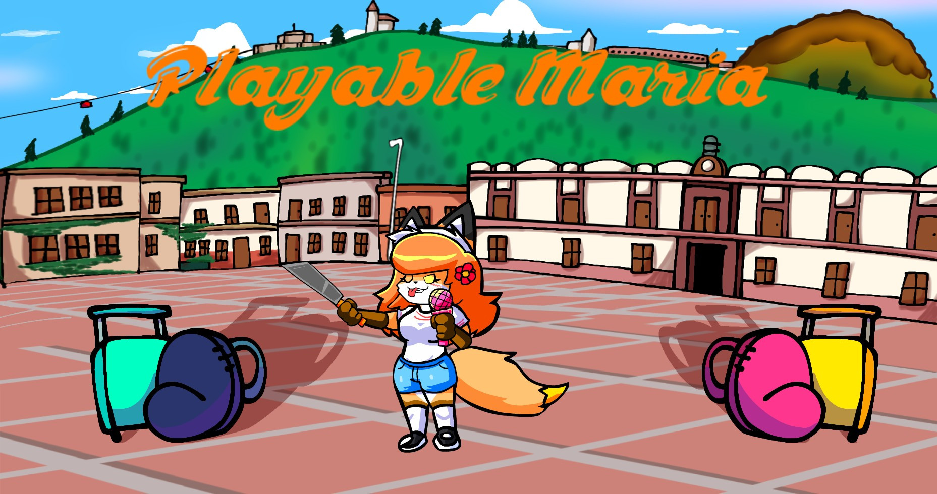 Playable Maria Mod for Friday Night Funkin' | FNF Mods